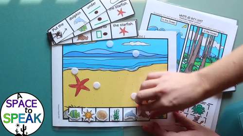 Themed Speech Therapy Seasonal Bundle for Preschool and Lower Elementary