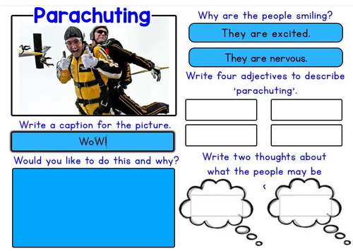 Reading Comprehension Using Visual Text - Boom Cards | TPT