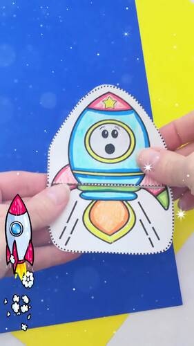 AU Phonics Craft Spelling Worksheets Flashcards Activities Space Rocket ...