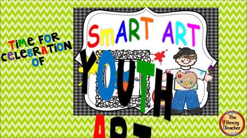 SmART ART | Writing | Math | Draw Art Words | Portraits by TheBeezyTeacher