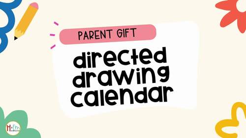 Directed Drawing Calendar | Holiday Parent Gift | Updated through 2026