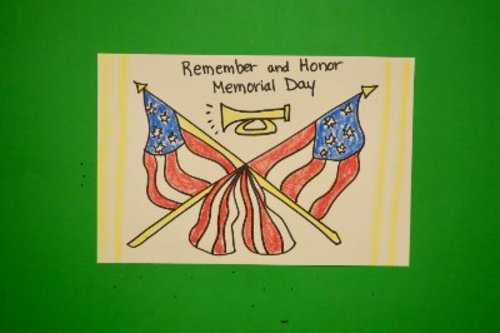 Let's Draw Crossed Flags for Memorial Day! by Patty Fernandez Artist