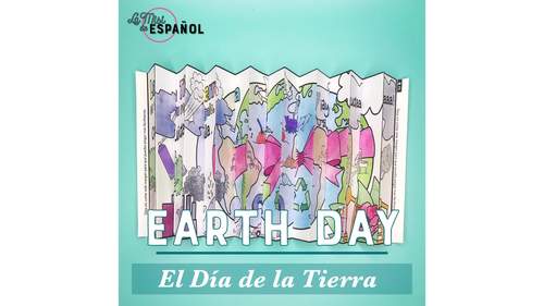 Earth Day Activity - Pollution Agamograph - Actividad Día de la Tierra