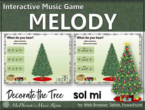 Solfege | Christmas Music | Sol Mi Interactive Melody Game {Decorate ...