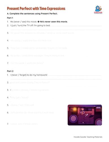 Present Perfect: Have Been To vs. Have Gone To – Exercises with Answer Keys