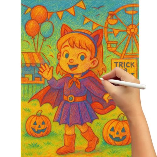 Happy Halloween Coloring Pages | Costume Parade Fun for Kids | TPT