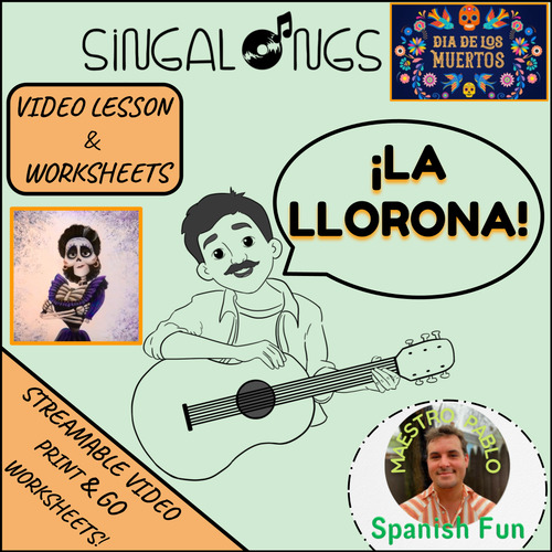 La Llorona (Coco) Día de los muertos Sing Along Video Song/ Printable ...
