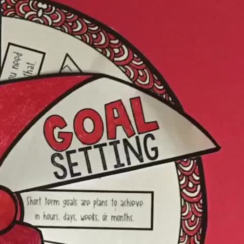 ZenWheels Goal Setting Activities by The Counseling Teacher Brandy