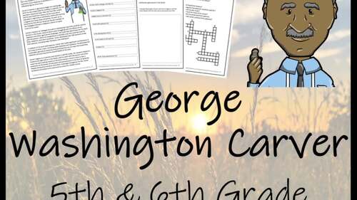 George Washington Carver Close Reading Comprehension Activity | 5th ...