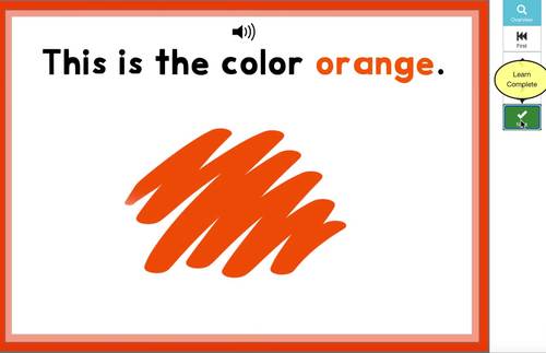 Identifying the Color Orange Using Boom Cards™ | Digital by Just Julie Shop