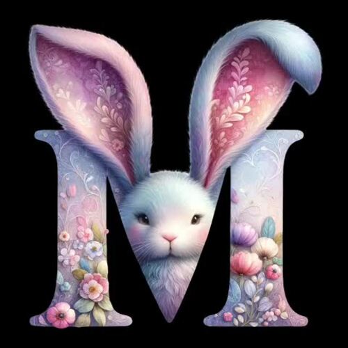 Alphabet A-Z Bunny Clipart Bundle by Millionair3Designs | TPT