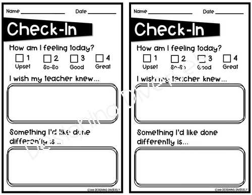 Daily Check In Station | I Wish My Teacher Knew by Designing Diversely
