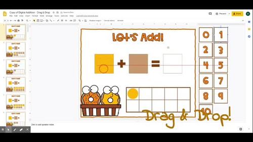 Donut Addition Within 10 - DIGITAL RESOURCE - Google Classroom | TpT