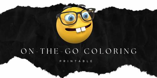 On-the-Go Coloring activities book for kids by Lib Anatomy school
