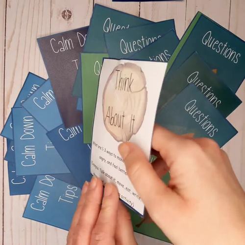 Anger Management Cards for Mindfulness - A Calming Brain Break Activity