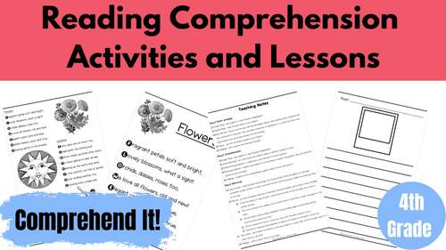 4th Grade Reading Comprehension Activities and Lessons – Poetry Summer 9
