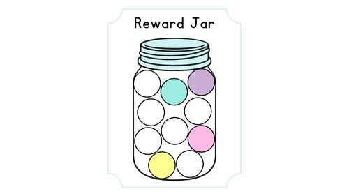 10 Marbles Reward Jar | Reward Chart | Marble Jar | Printable Digital ...