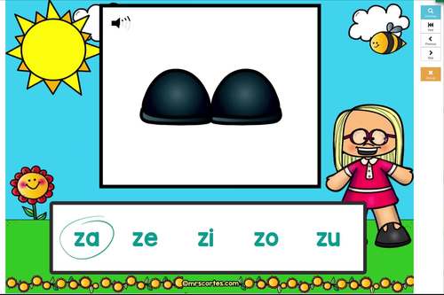 BOOM CARDS- Fonética Letra Z by mrscortes | TPT