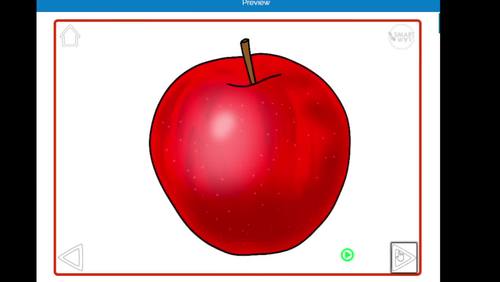 10 Fruits Boom Cards for ESL, Special Education & Preschool by Smart Way