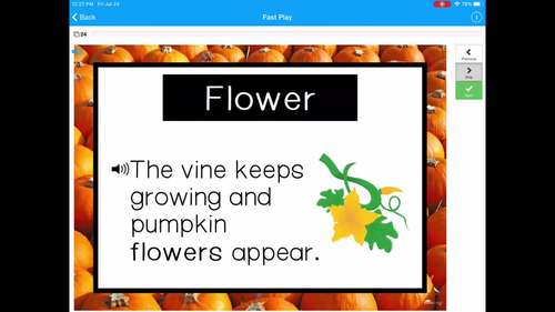 Pumpkin Life Cycle Lesson - BOOM CARDS Digital Task Cards + Printable ...