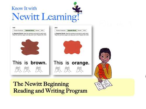 Newitt Book 1 Lesson 2 PowerPoint: Separate Words in Sentences | TPT