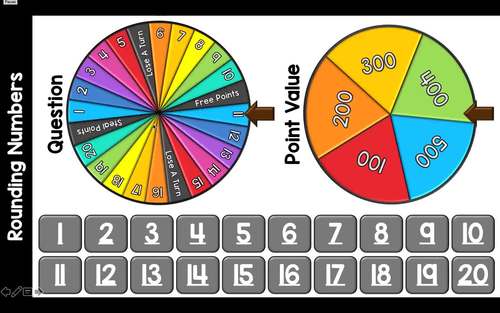 Place Value to Hundred Thousands Rounding Whole Numbers Game 4th Grade ...