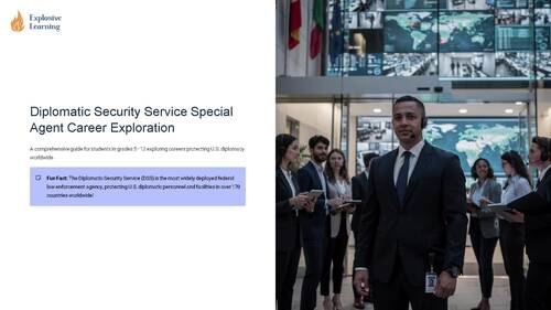 Diplomatic Security Service Dss Special Agent Career Exploratio Career...