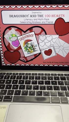 Dragonboy and the 100 Hearts Literacy and Math Pack by Going Gatlin