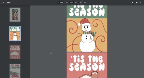 Winter Retro Posters by DEEsigns | Teachers Pay Teachers