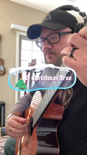 O Christmas Tree -Guitar Solo by Ryan's Guitar Shop | TPT