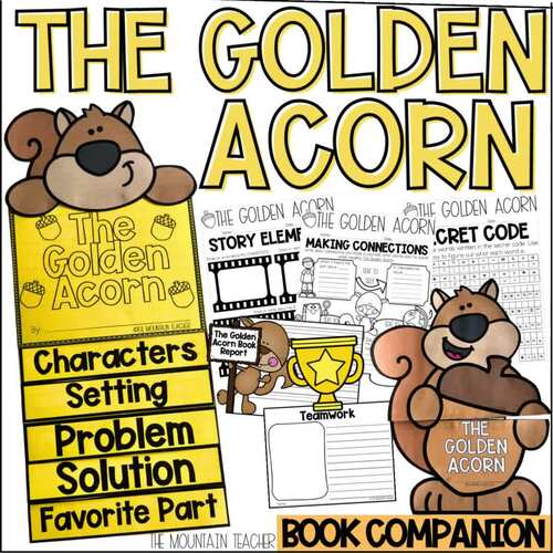 The Golden Acorn Read Aloud Activities with Woodland Crafts for Forest ...