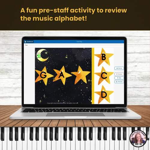 Beginner Music Alphabet BOOM™ Cards Digital Activity for Preschool ...