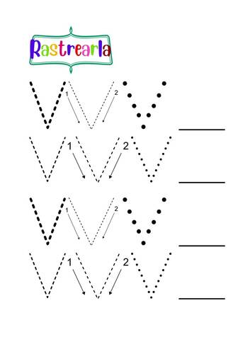 Plan de estudios para niños pequeños | Actividades con la letra "V"