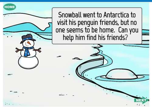 Winter Prepositions & Where Questions Boom Cards™ NO PREP speech therapy