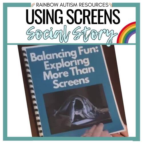 Limiting Screen time & Electronics Bundle Social Story & Checklist ...