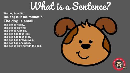 What is a sentence? Interactive and Worksheet by Me The Helping Teacher