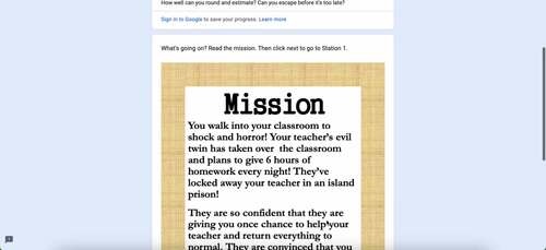 Rounding & Estimation of Whole Numbers Escape Room (Digital or Paper) 4 ...