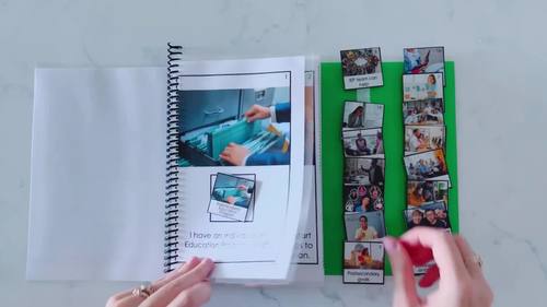 My Transition Plan | Student Self Advocacy Adapted Book, Reader + Activity