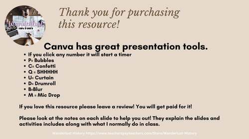 The Renaissance Canva Slideshow | Fun gifs & PPT Version Included! VA ...