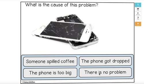 Verbal Reasoning for Activities of Daily Living Speech Boom Cards™