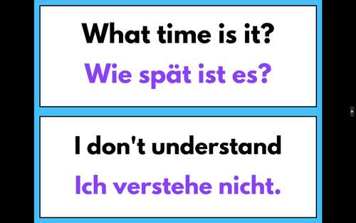English & German Questions and Phrases for the Classroom - PDF + Google ...