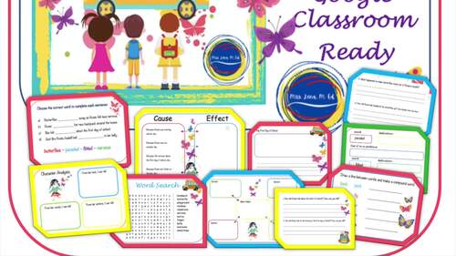 Butterflies on the First Day of School Lesson by Mrs Lena | TPT