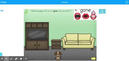 Consonant-Vowel-Consonant Syllable Boom Card Drill Deck for GONE