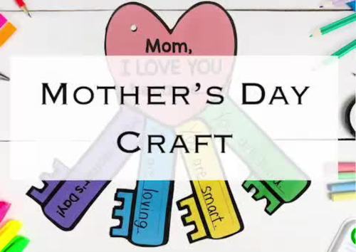 Mother's Day Craft and Writing Activity by Ms Herraiz | TPT