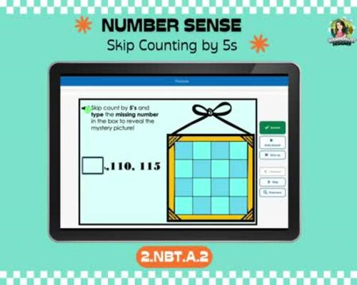 #cyberboom - Number Sense - Skip Counting by 5s - 2.NBT.A.2 | TPT