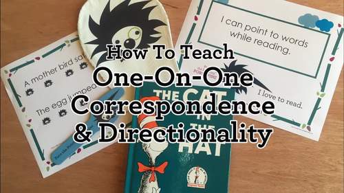 Teaching One-to-One Correspondence by Astute Hoot | TPT