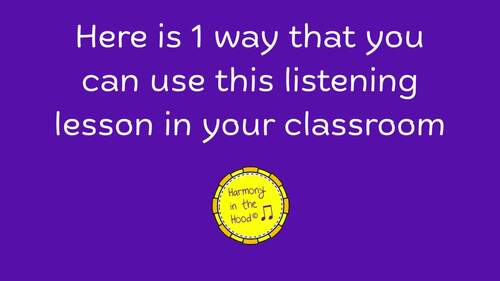 Elementary Music Listening Glyph Activity Featuring Jackson 5 3rd 5th