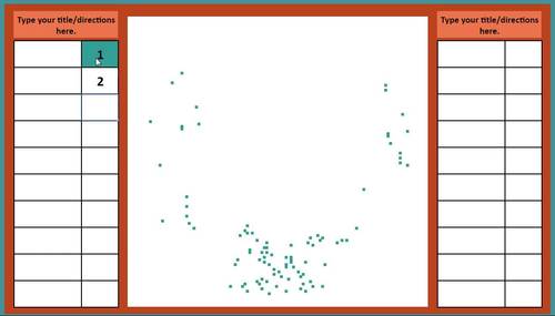 Mystery Digital EDITABLE LOW PREP - Fall Deer PIXEL ART Reveal Template