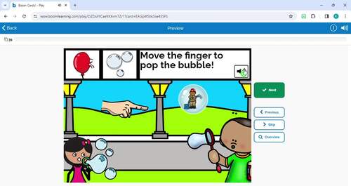 Pop the Bubbles: Community Helpers by Creative Speech Language Resources