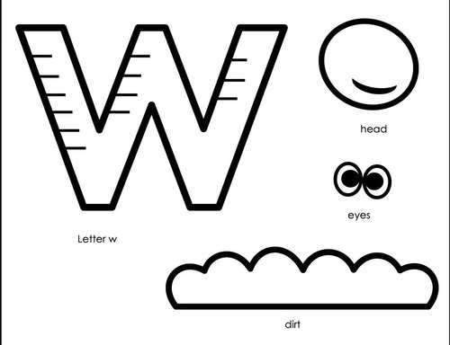 Alphabet Letter Crafts Build a Letter Bulletin Board-Lower Case Letters a-z